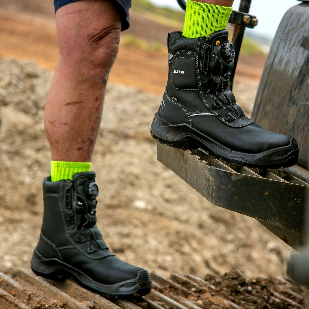 How is slip resistance or anti-slip measured in work boots and safety ...