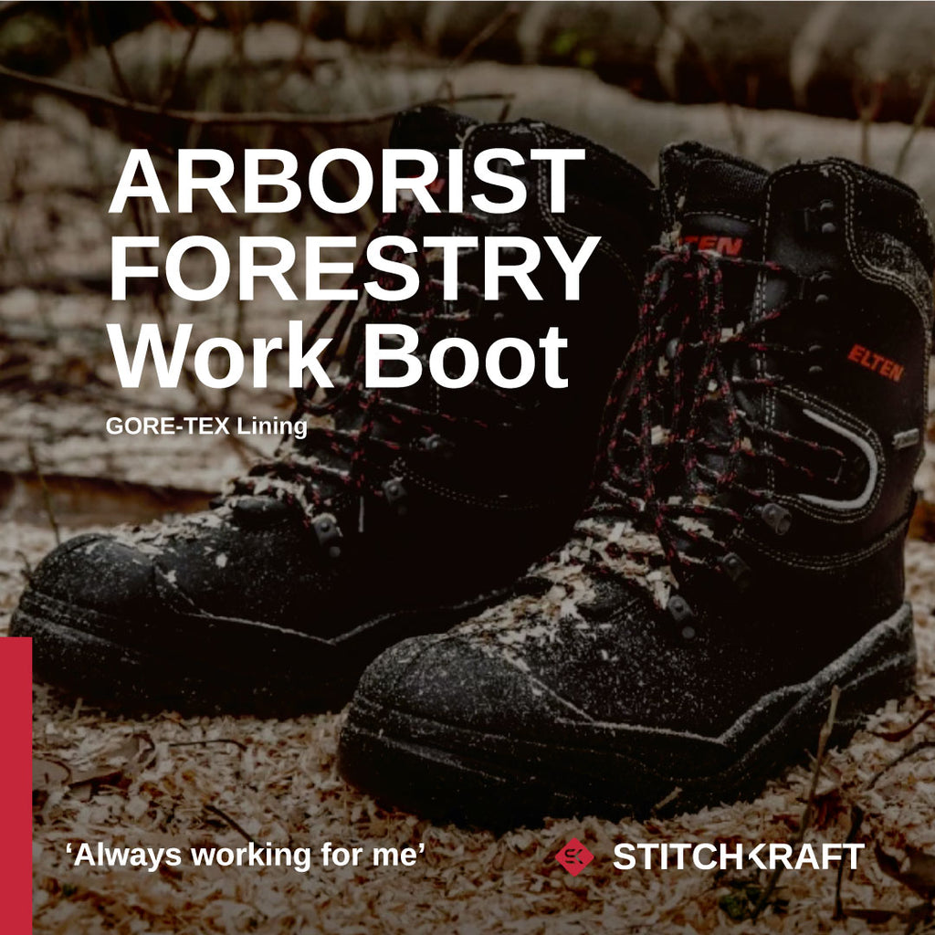 What work boots do I need for tree cutting and forestry work? | Stitchkraft