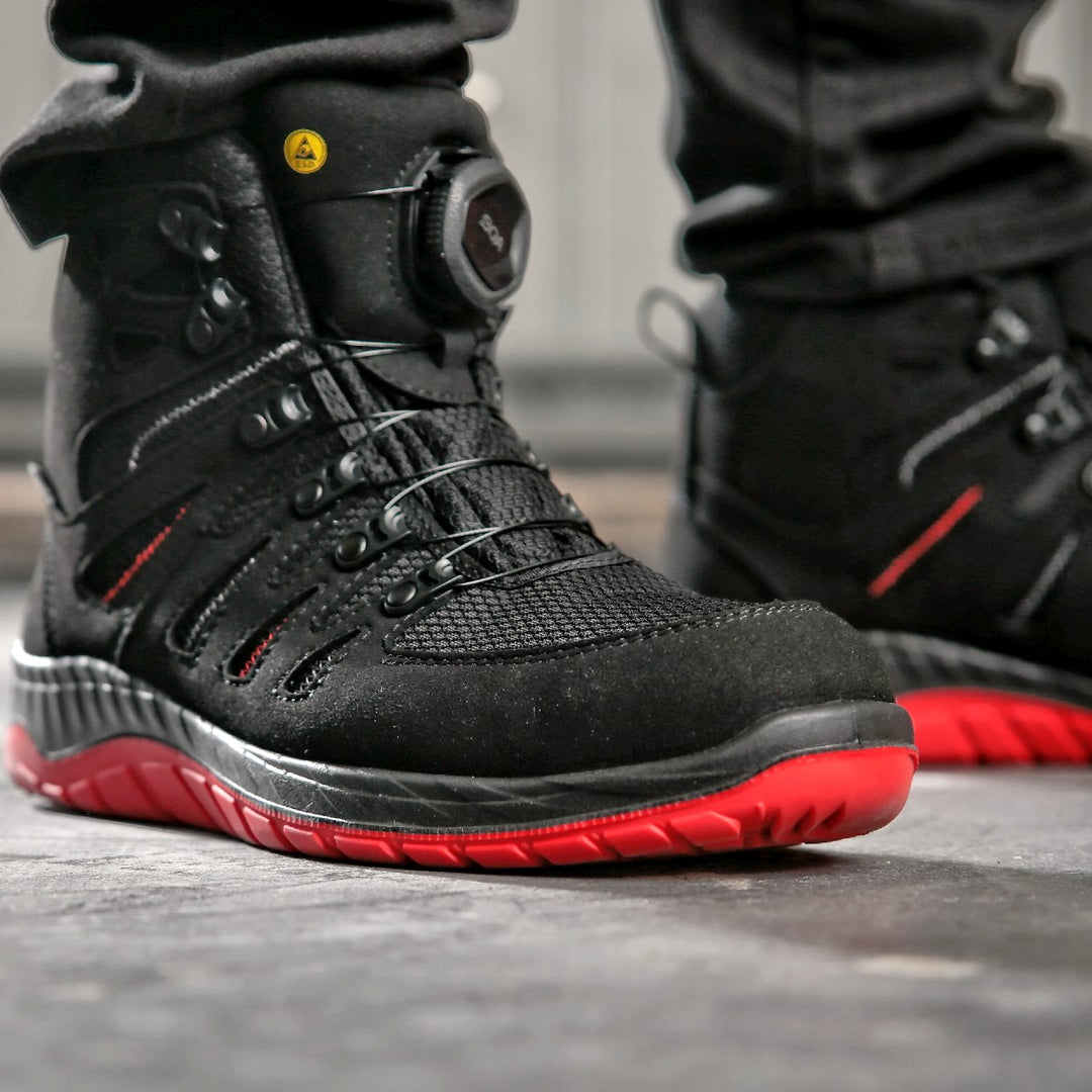 Maddox Wellmaxx Boa Work Boot - Steel Toe Cap | STITCHKRAFT | Stitchkraft